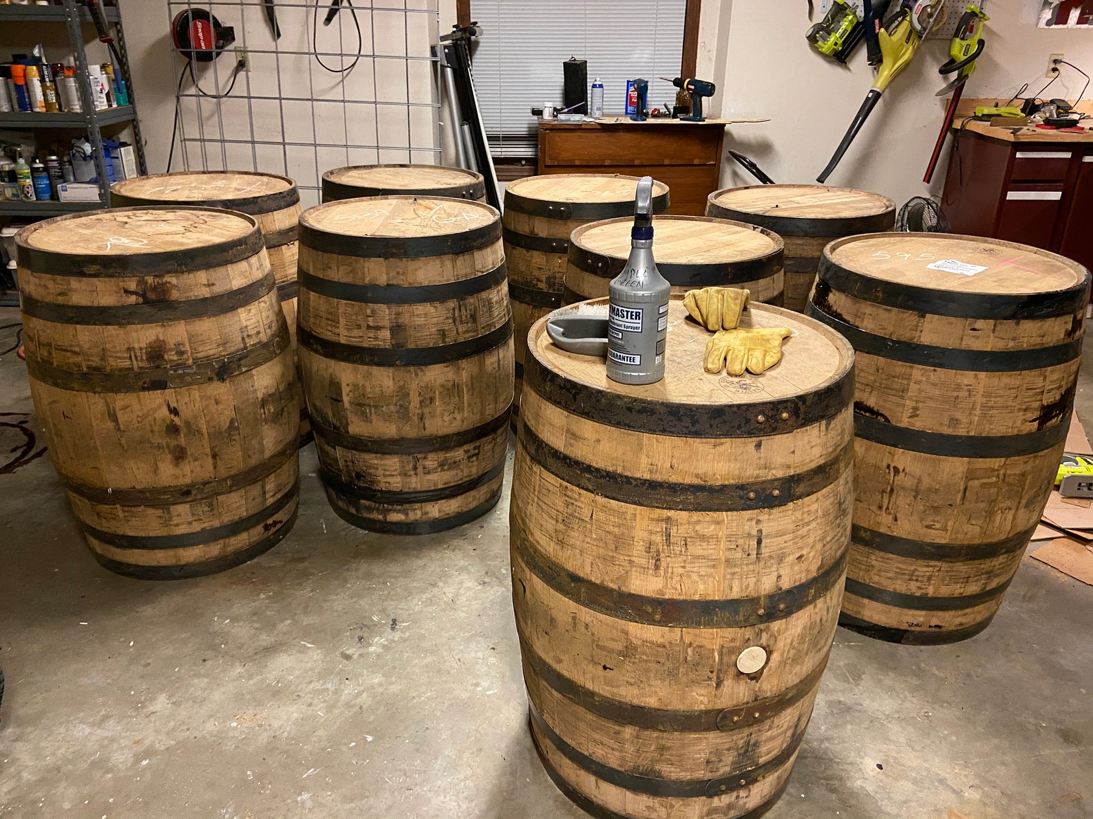 Personalized Barrel Stave Signs With Metal Ring Accents for | Etsy