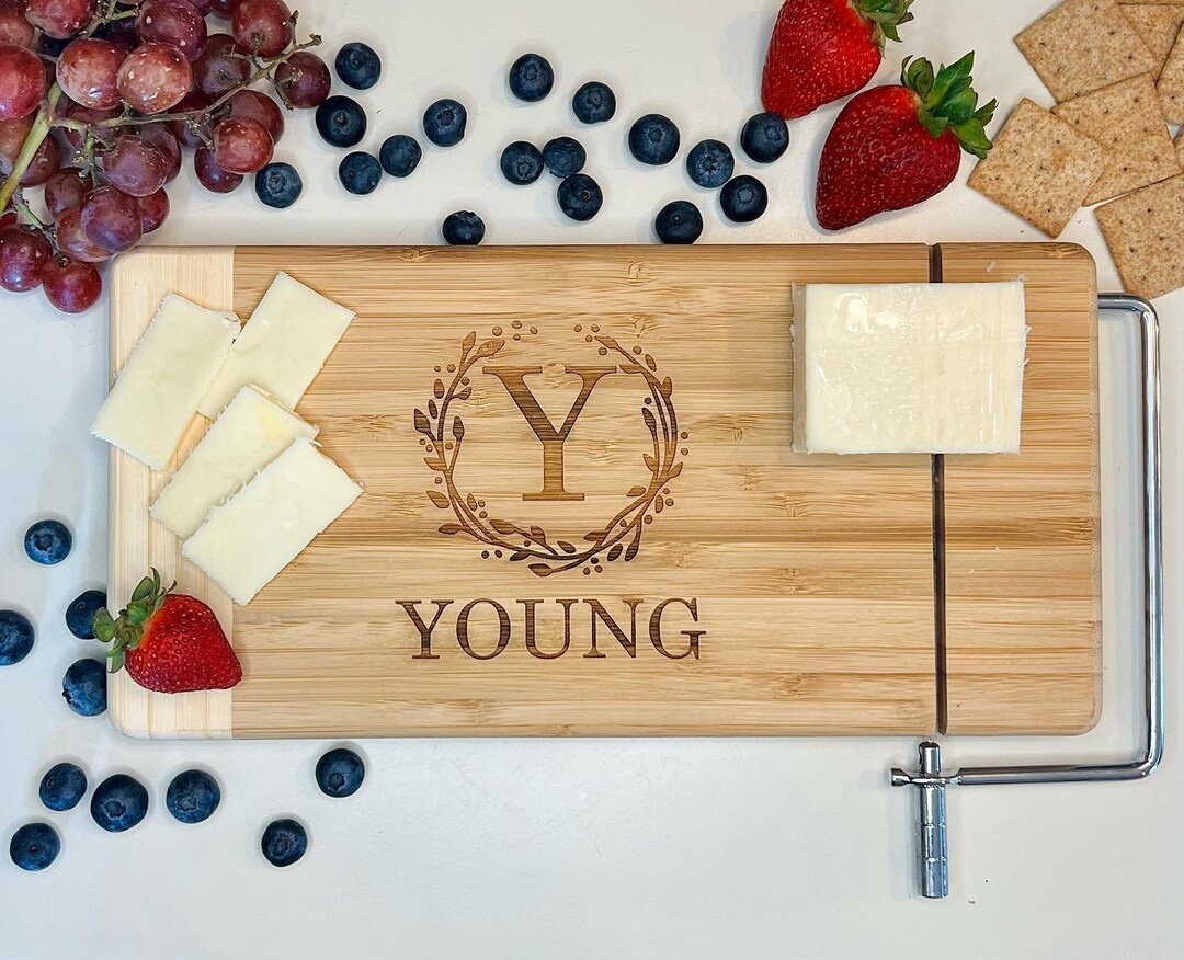 Personalized Cheese Cutting Board, Custom Cheese Slicing Board ...