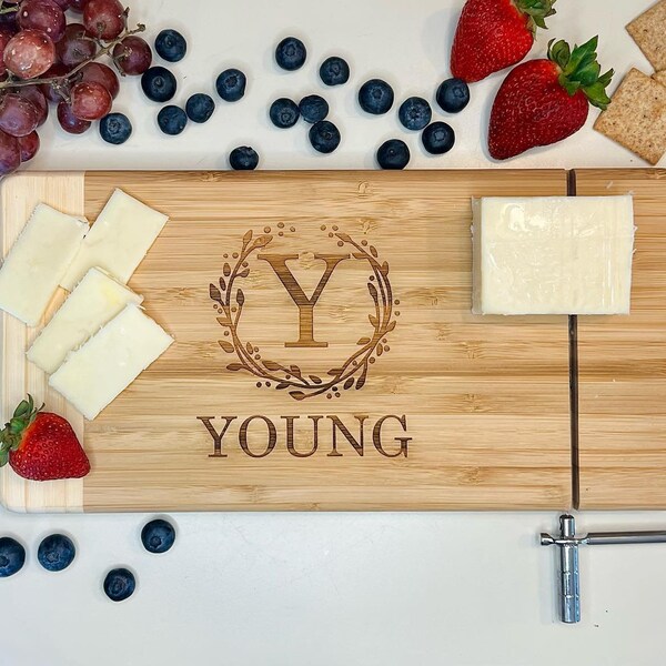Personalized Cheese Board - Etsy