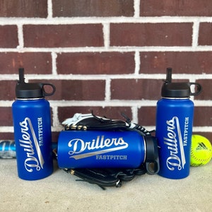 Personalized Water Bottle Any Color Volleyball, Team, Dig, Set, Spike ...