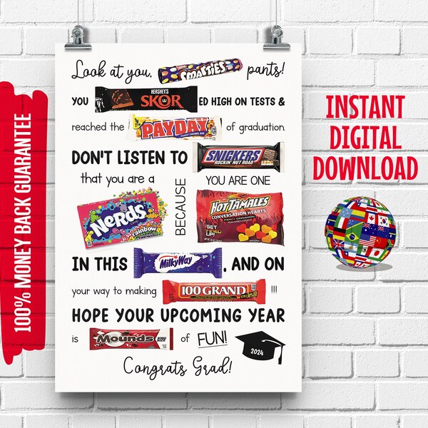 Graduation Candy - Etsy