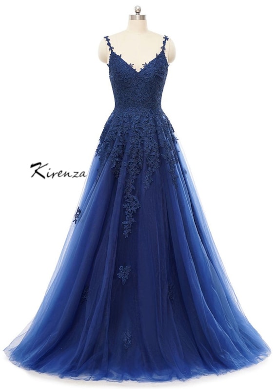 Cornflower Blue Prom Dress