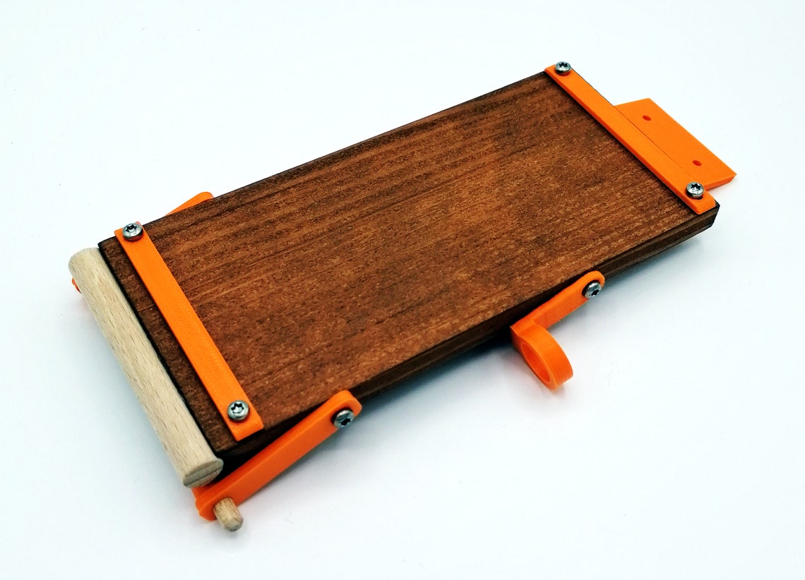 Upside-down NOTE ROLL HOLDER, Note Pad Memo Board, Wood Memo Board, to ...