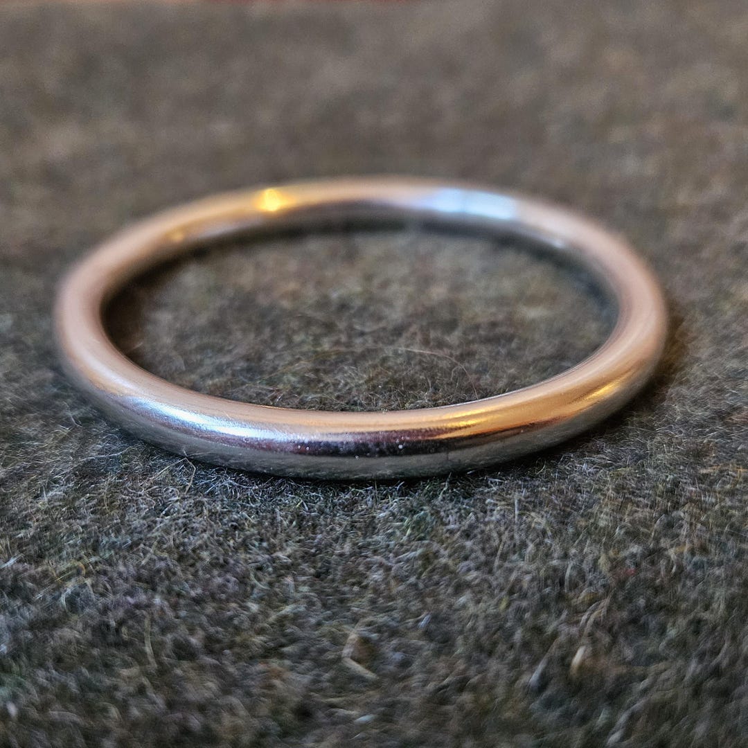 Mens Sterling Silver Tension Ring - Etsy