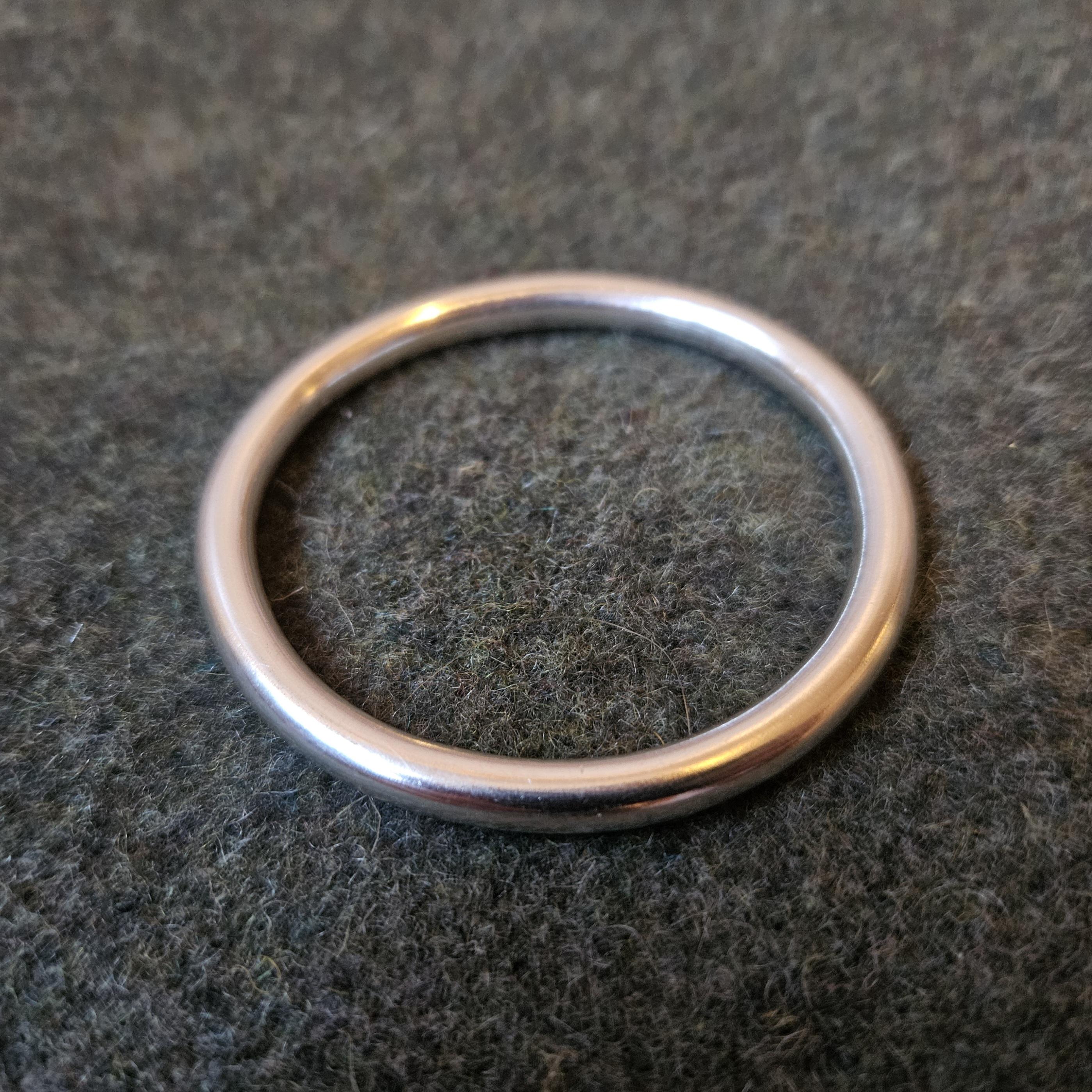 Mens Sterling Silver Tension Ring - Etsy