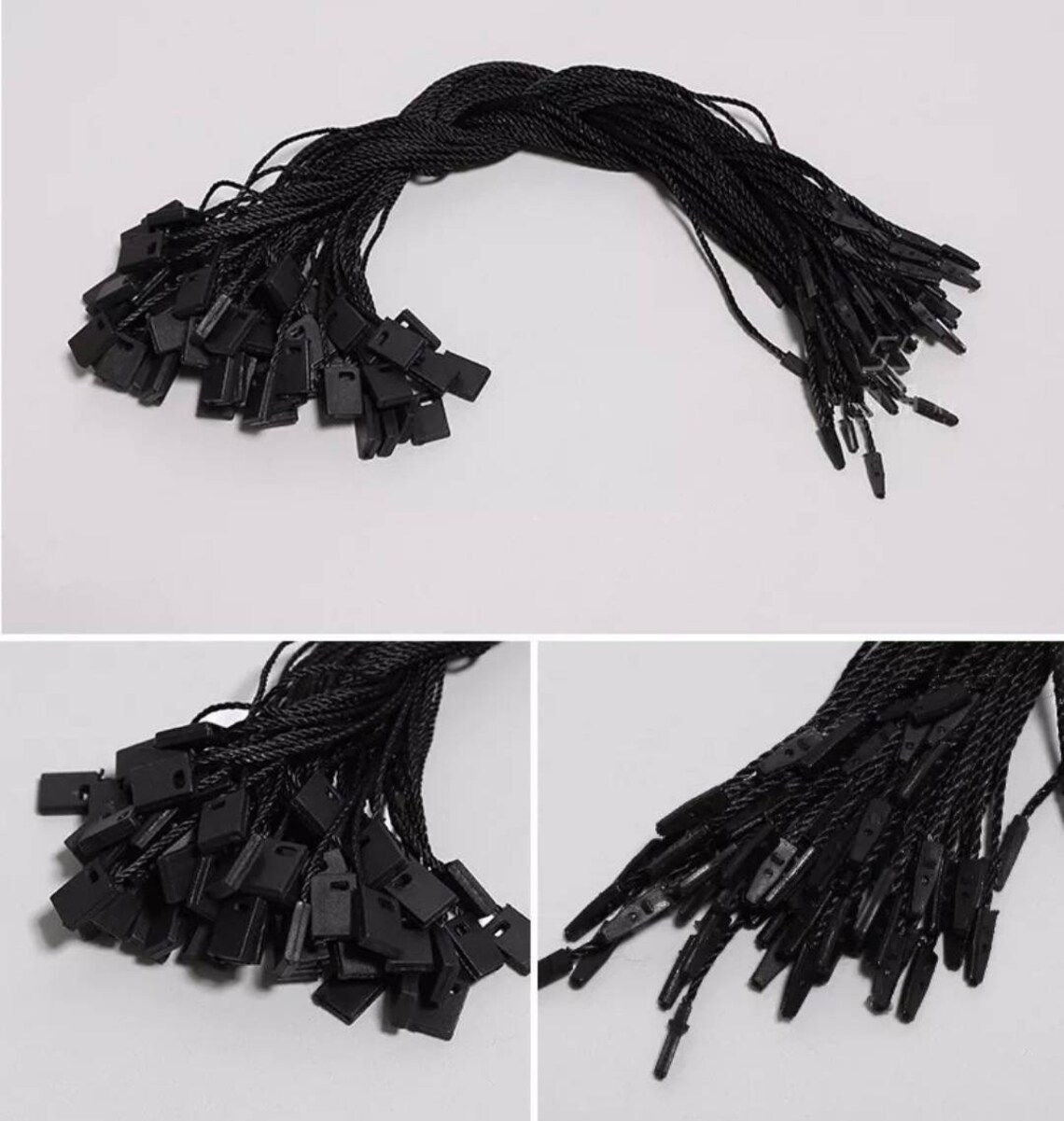 100pcs Clothing Tag Rope 5 colours Cords Polyester Hanging | Etsy