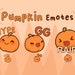 Pumpkin Emotes, Twitch / Discord, Premade, Ready to Use - Etsy
