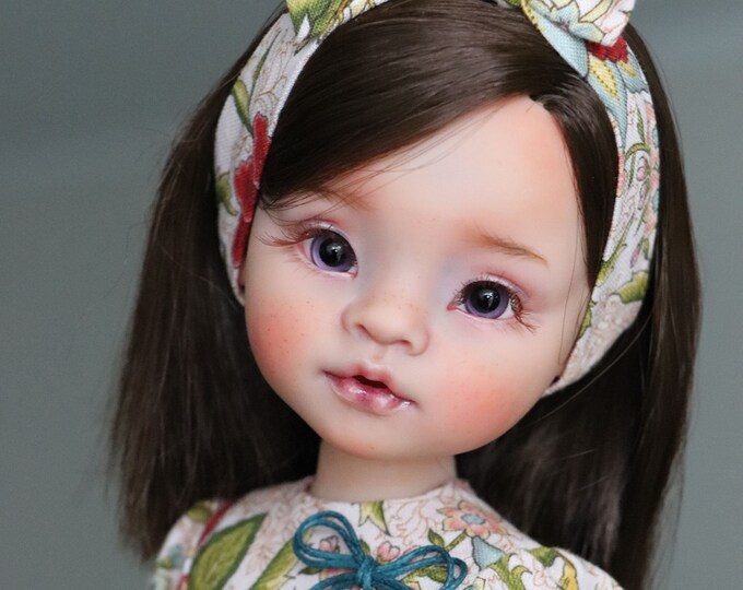 Paola Reina Head Tilt, Face Carving Ooak Repaint Custom Doll Decor - Etsy