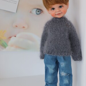 Sold Paola Reina Boy Head Tilt, Face Carving Ooak Repaint Custom Doll ...