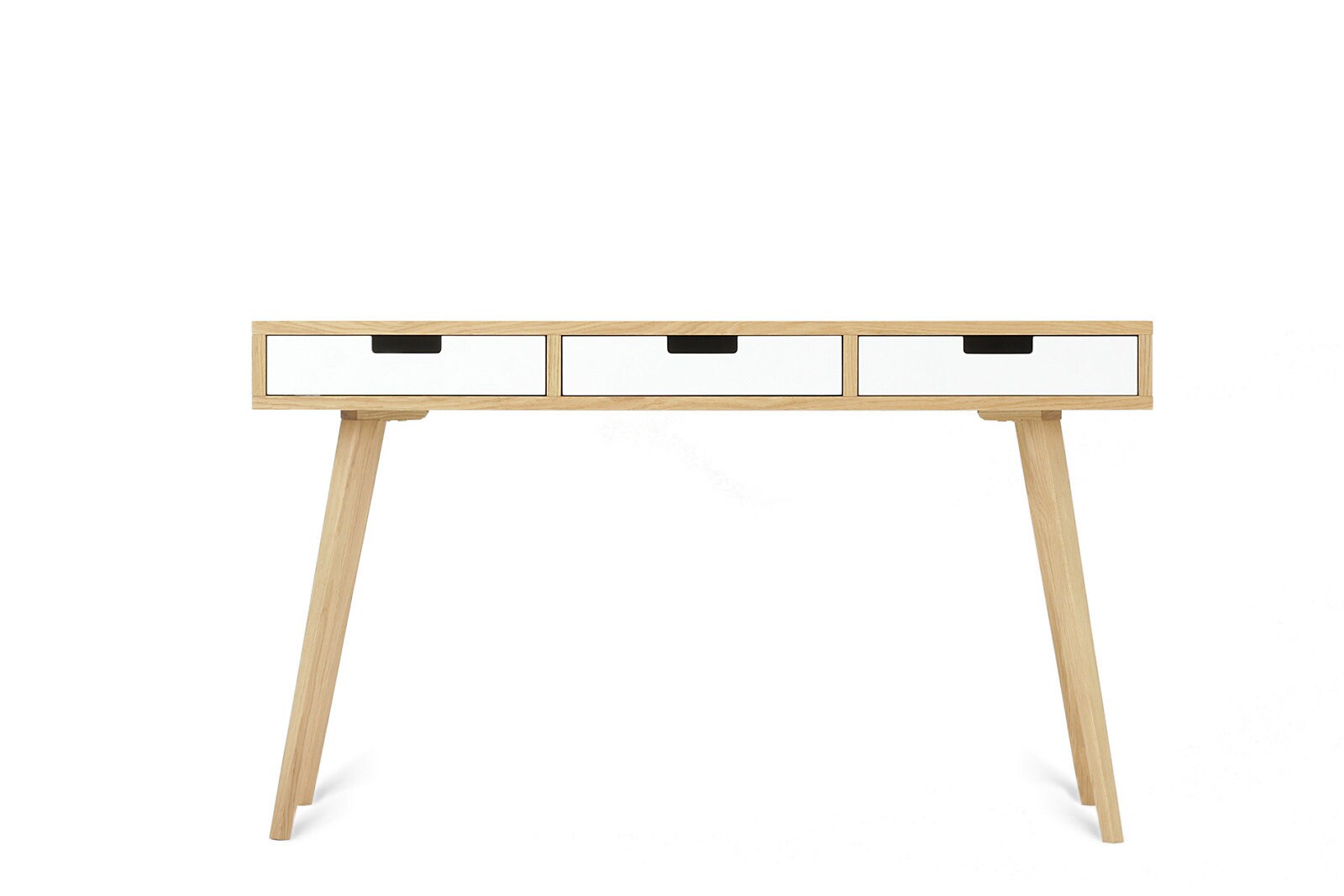 Modern Wood Desk With Drawers in Scandi Style. Writing Bureau - Etsy