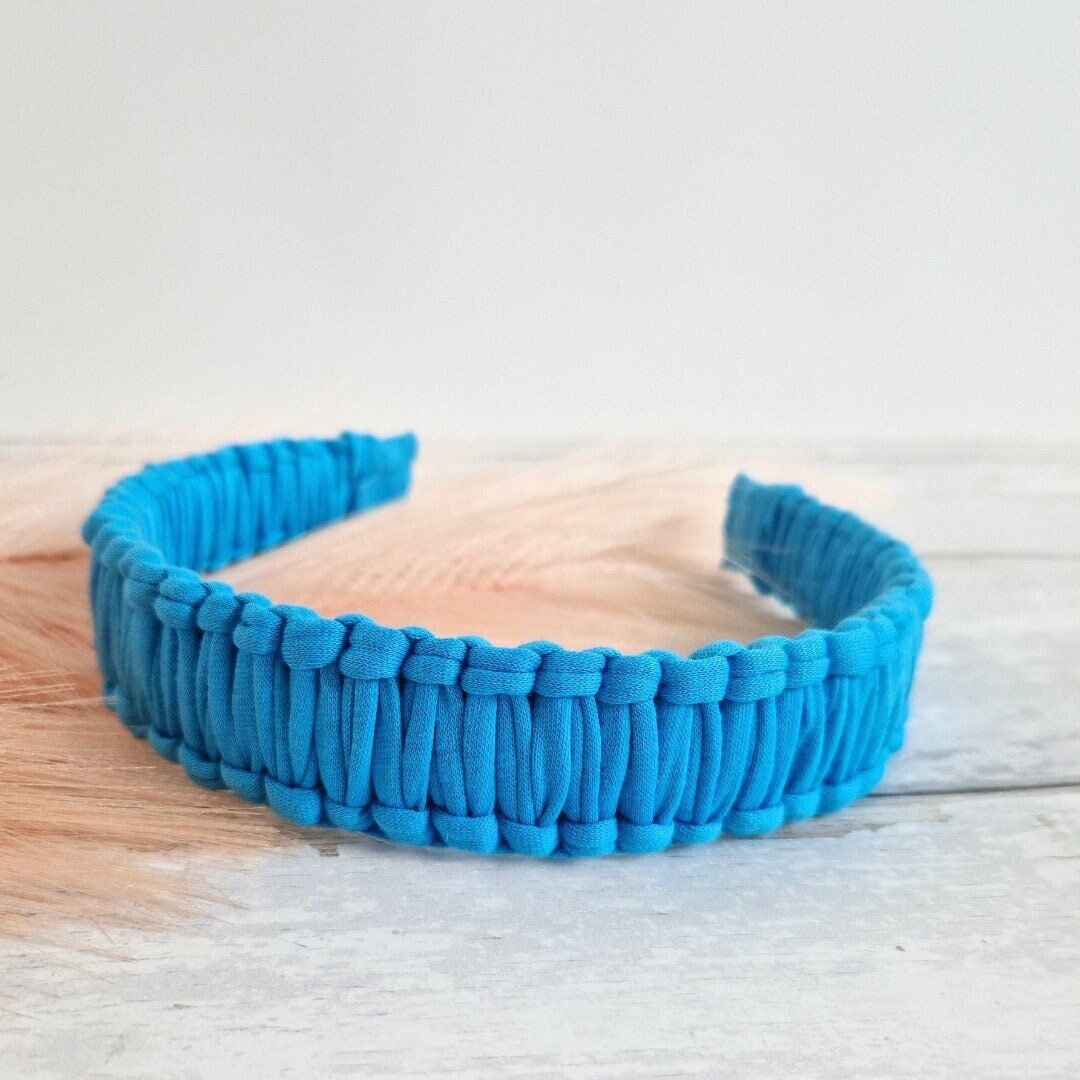 Macramé Headband, Chunky Hair Bands for Women, Girls Hairbands ...
