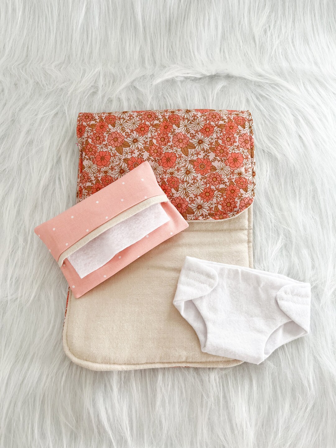 Doll Changing Set // Minikane // Minicoletto / Doll Diaper / Doll Wipes ...