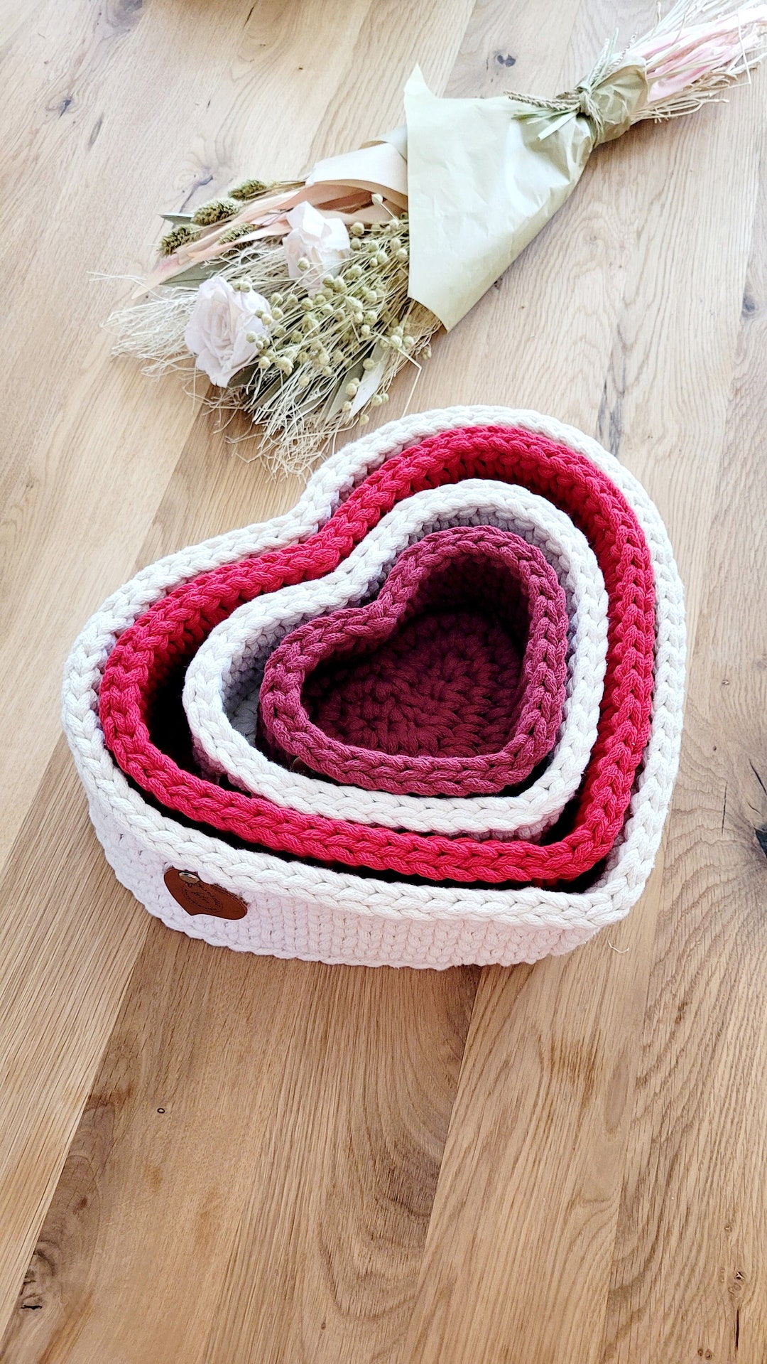 Gifts for Your Partner I Heart-shaped Basket I Romantic Gifts I ...