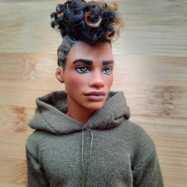 Custom Ken Doll - Etsy