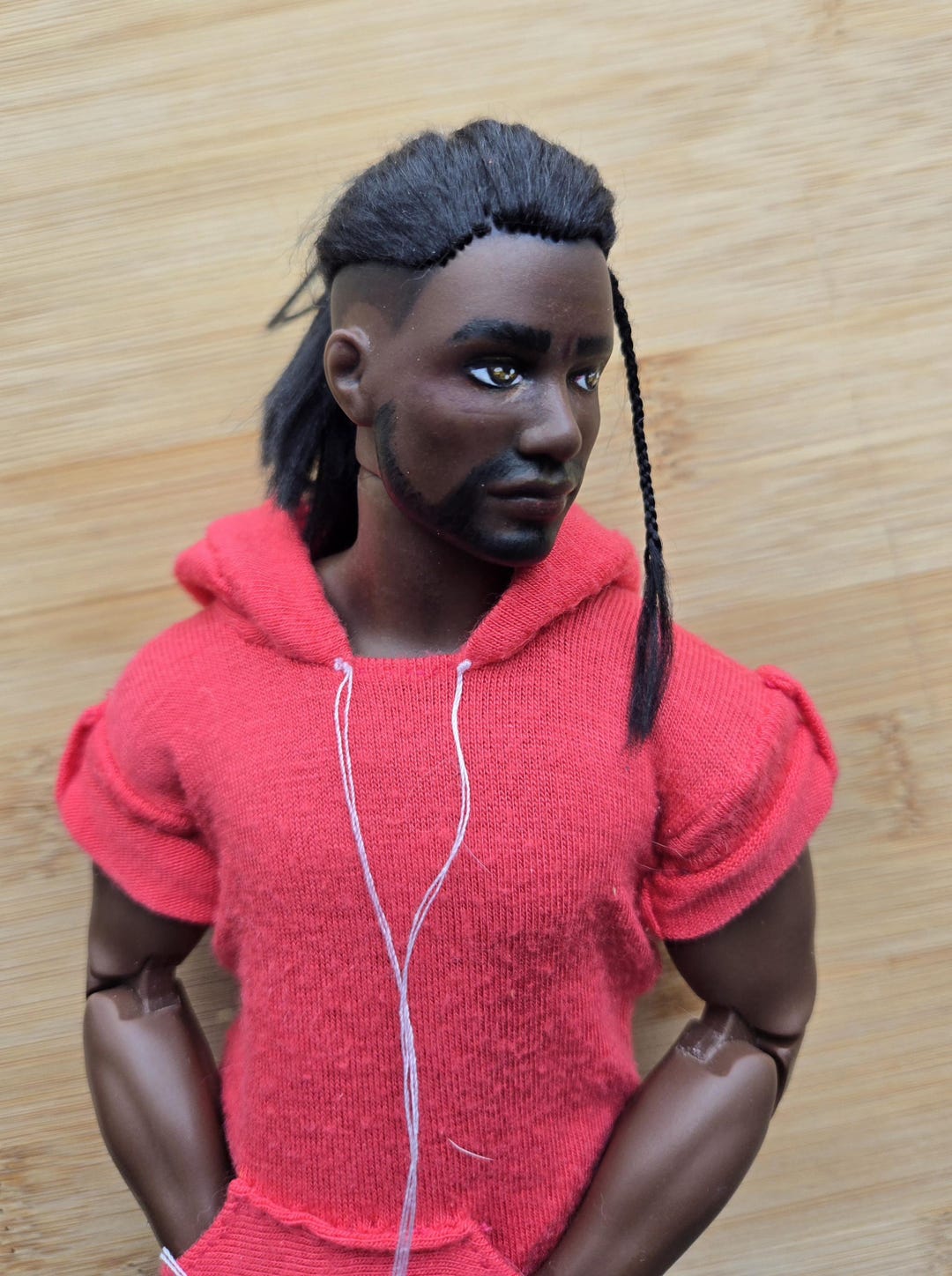 Ooak Dark, Muscled, Jointed Ken Doll - Etsy