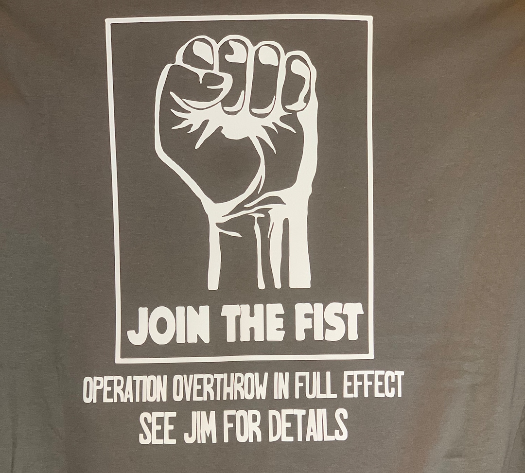 The Office Themed “join the Fist” Tee - Etsy
