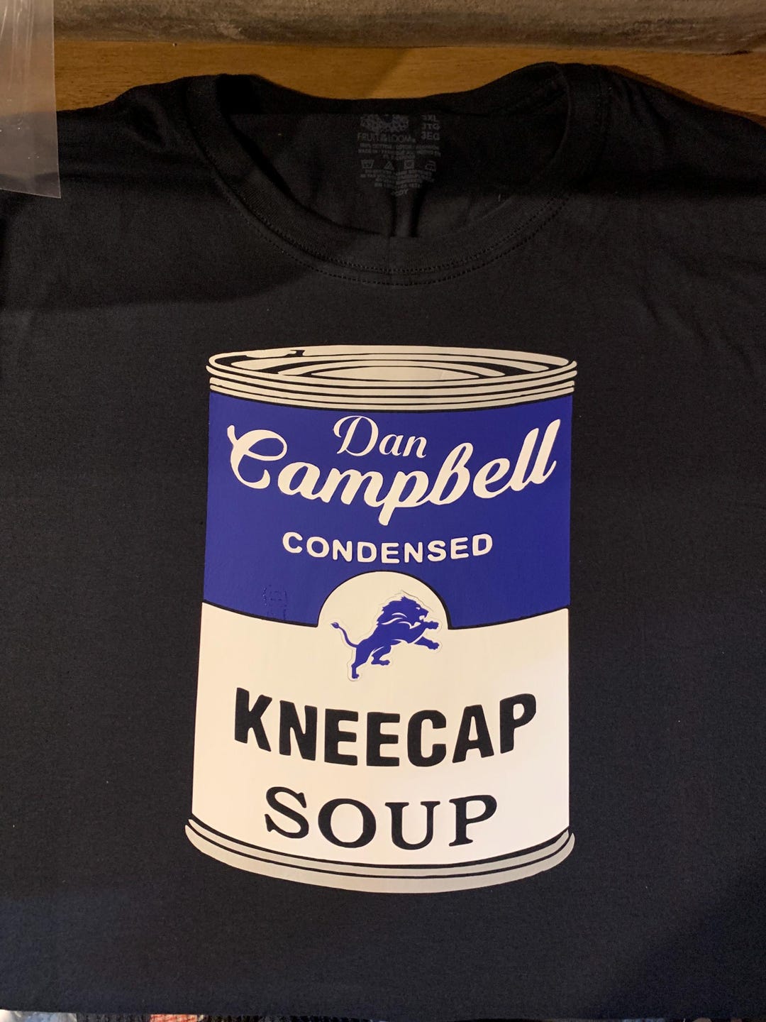 Dan Campbell’s Detroit Lions Kneecap Soup - Etsy