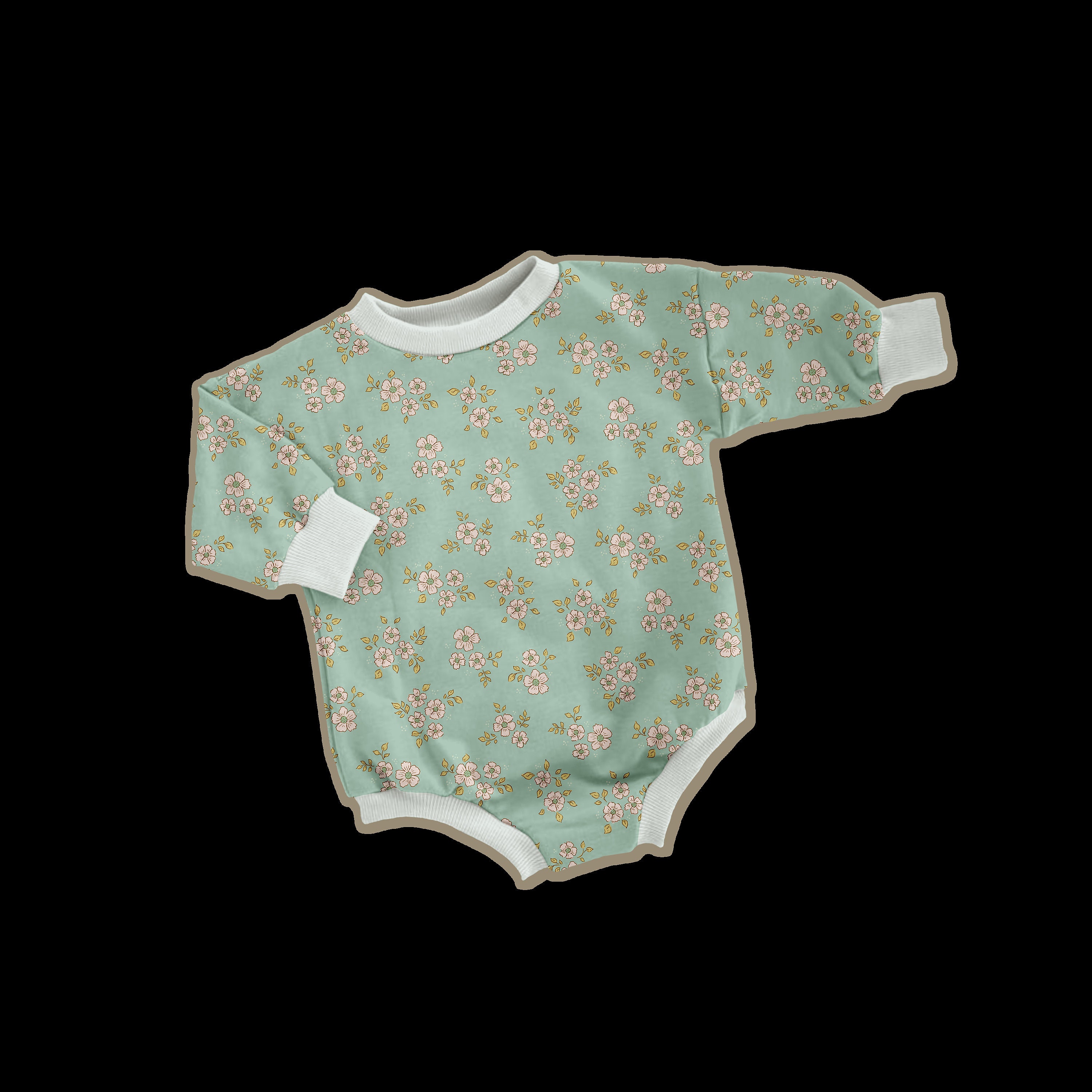 Spring Summer Flowers Bohemian Vintage Seamless Repeat Pattern File ...