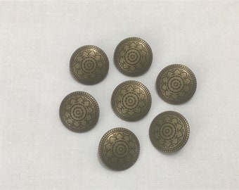 10 Caid 4 Moon Populace Badge Buttons Metal Shank Bright - Etsy