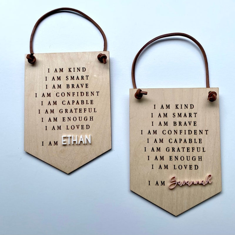 Affirmation Sign - Etsy