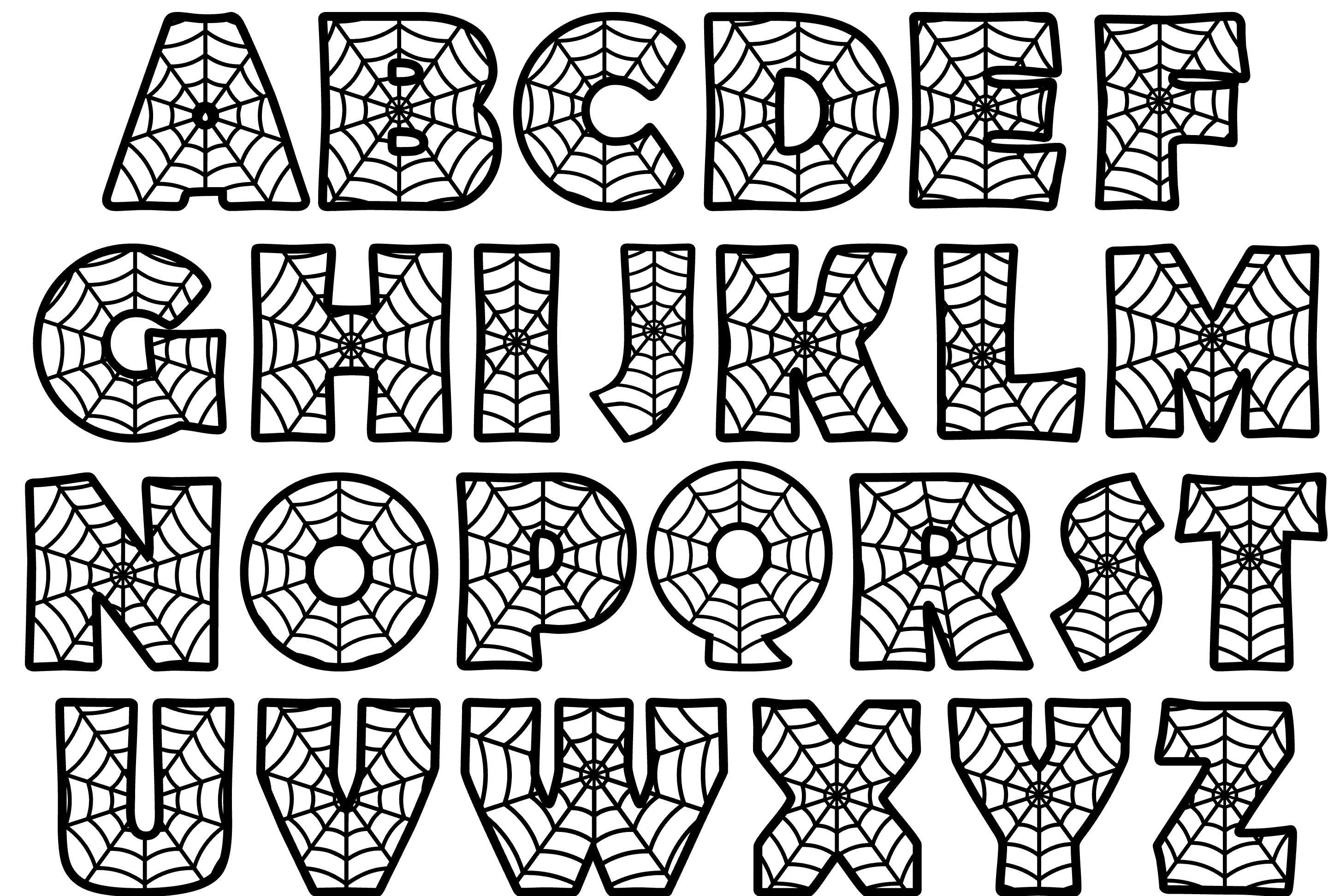 Superhero Name Sign: Spider Web Letters, Custom Kids Room Decor - Etsy