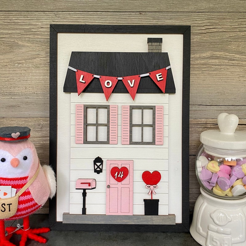 Ooak Valentine House - Etsy