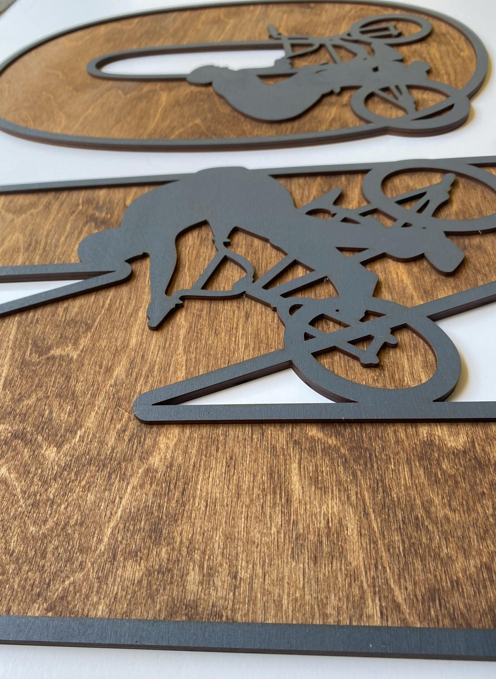 Personalized BMX Name Sign: Laser Cut Wood Letters, Kids Room Decor - Etsy