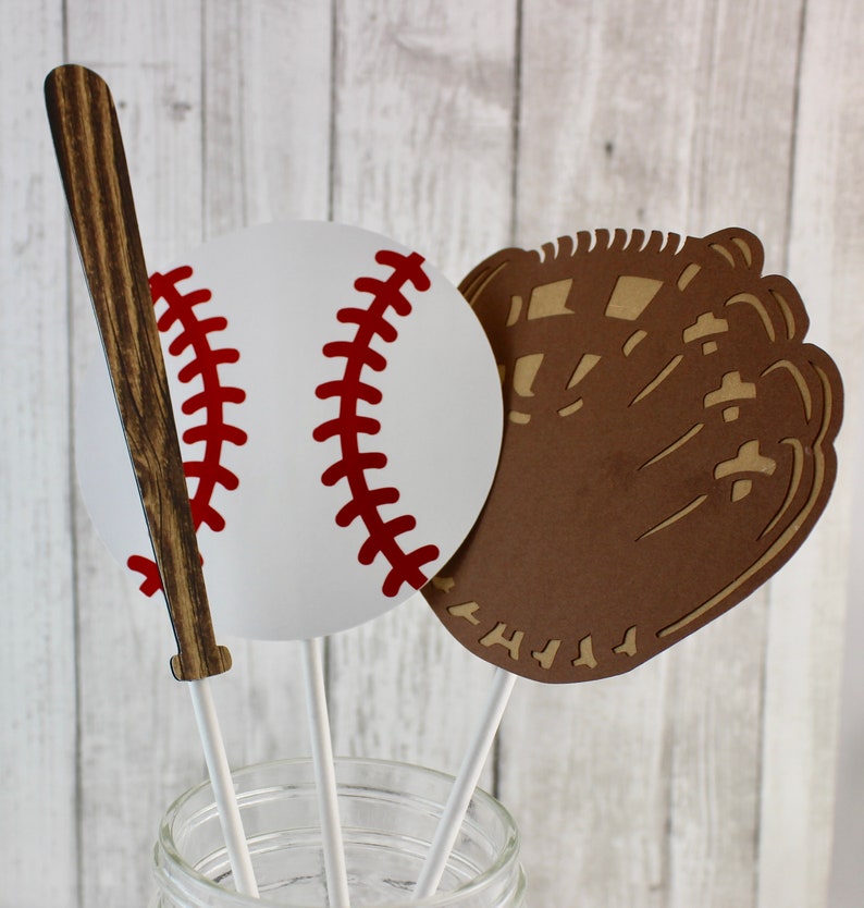 Baseball Table Decorations-baseball Party-baseball Birthday | Etsy