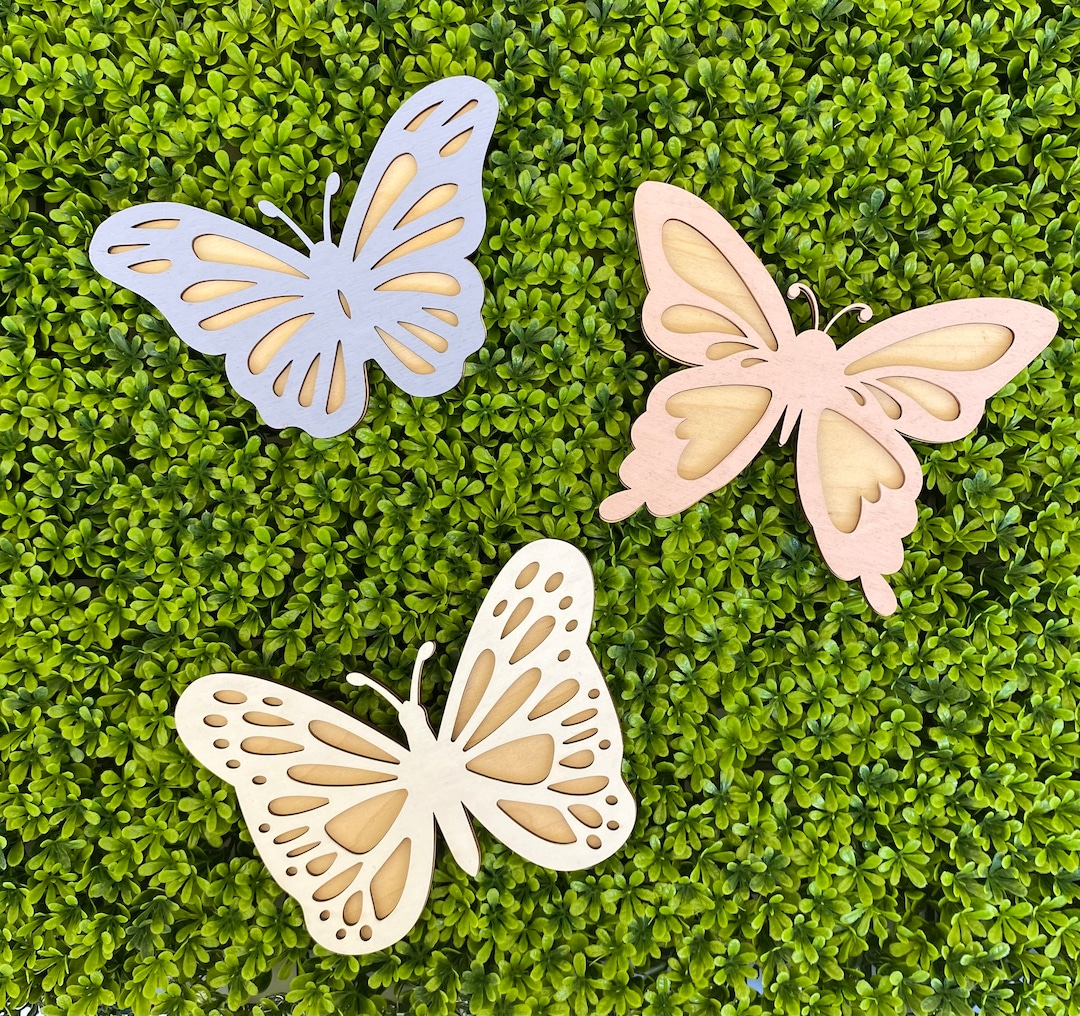 Butterfly Decor - Butterfly Room - Wood Butterfly Cut Out - Butterfly ...