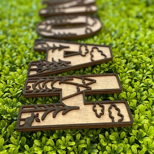 Woodland Forest Letters and Numbers - Custom Name for Kids - Kids Room ...