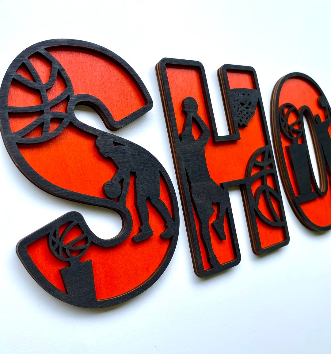 Basketball Letters and Numbers - Personalized Basketball Letters ...
