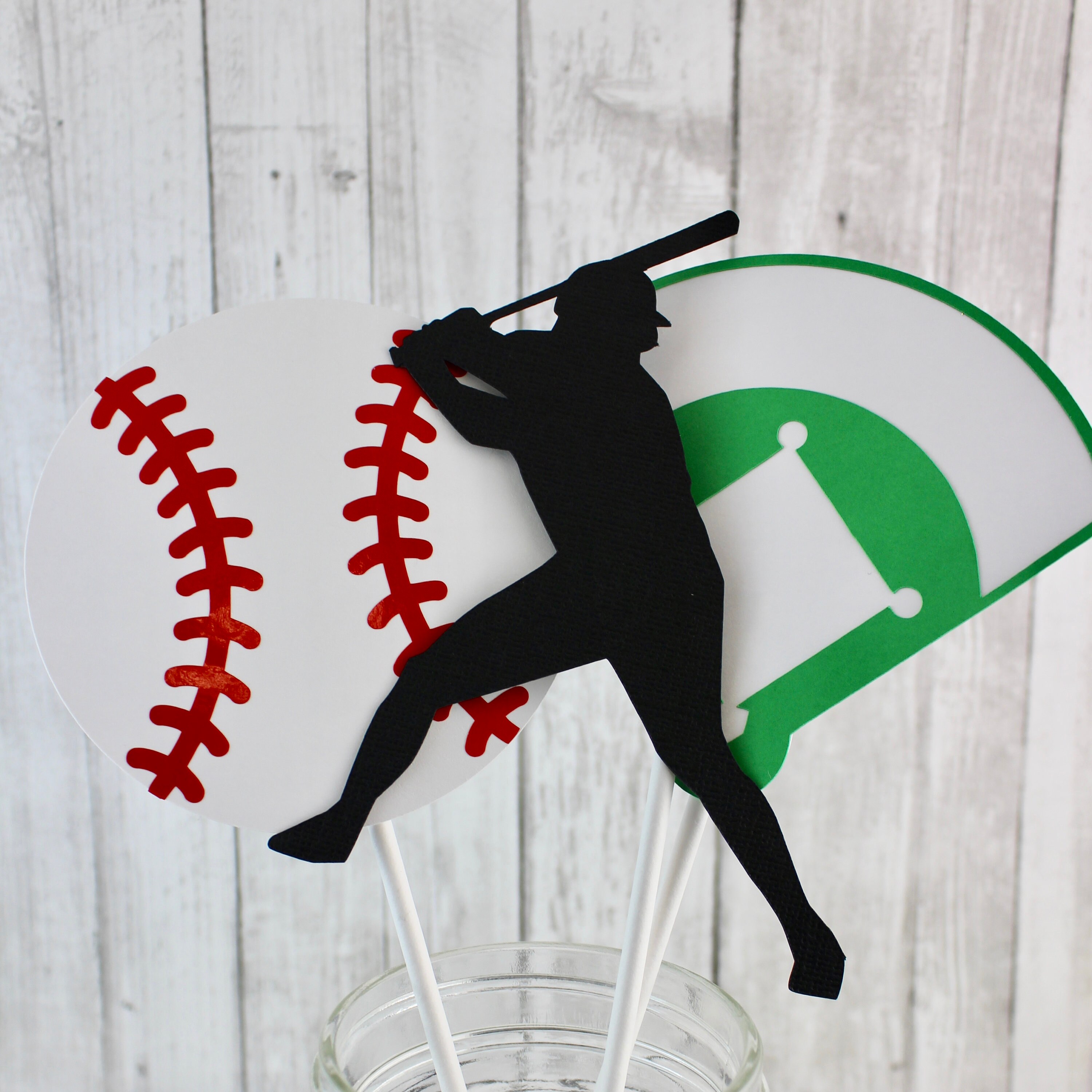 Baseball Table Decorations-baseball Party-baseball Birthday - Etsy