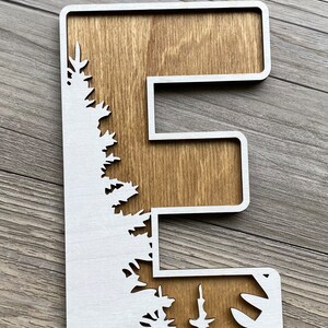 Tree Letters - Forest Letters - Custom Name for Kids - Kids Room Decor ...