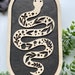 Floral Snake Art Snake Art Wood Snake Art Boho Snake Home Decor - Etsy