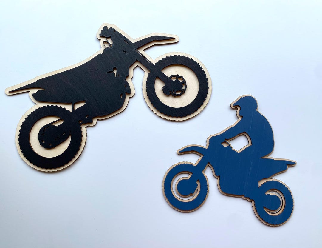 Dirt Bike Wood Wall Hanging: Motocross Decor - Etsy