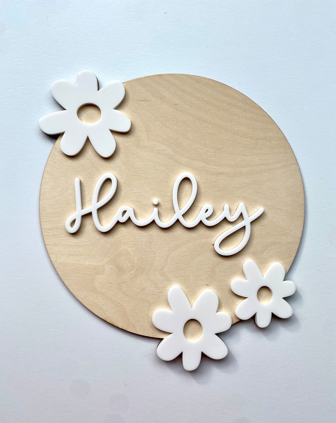Flower Name Sign - Hippy Flower Name Sign - Boho Girl Sign - Flower ...