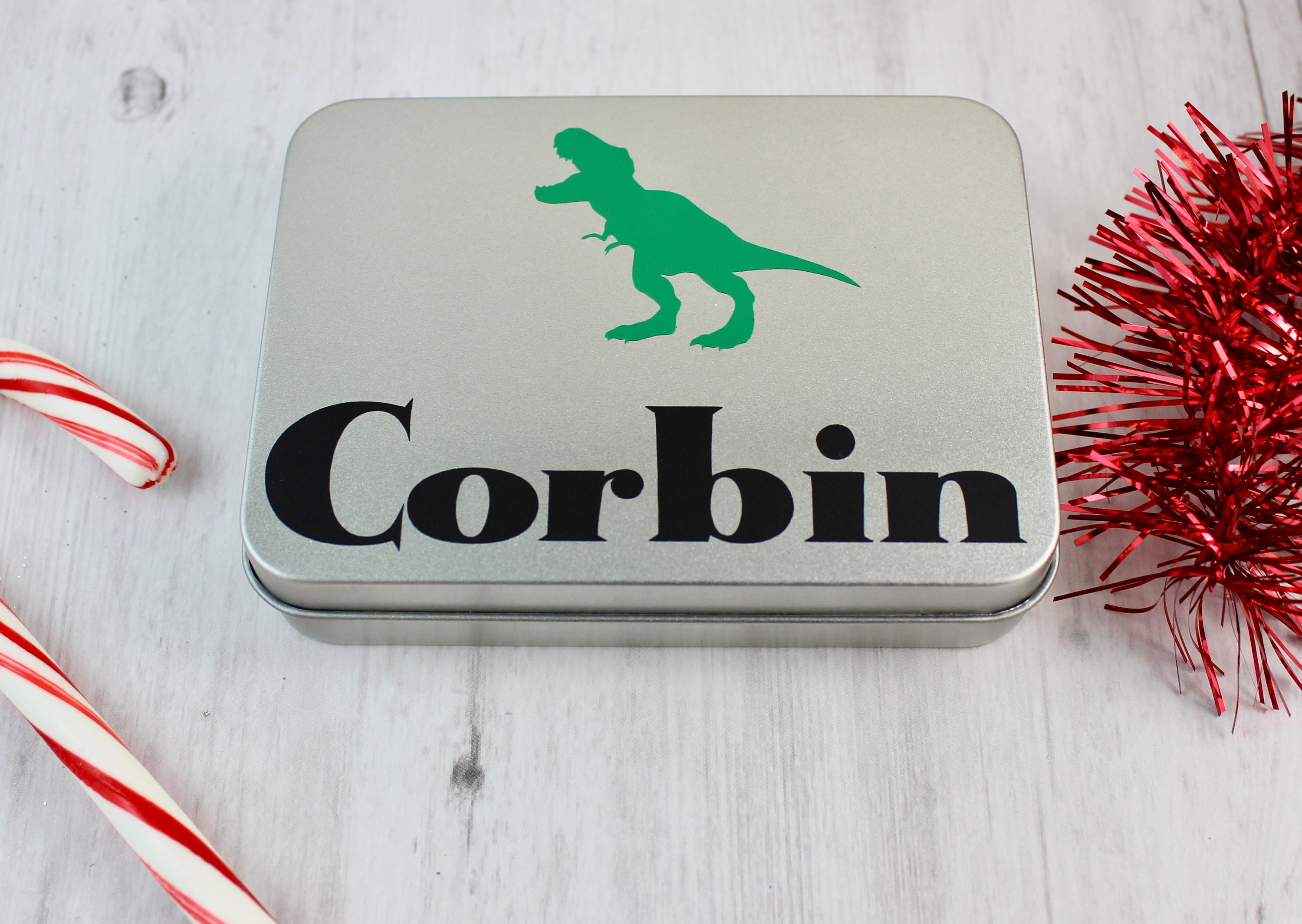 Personalized Gift Card Tin Boxes-Unicorn-Stocking | Etsy