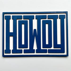 Custom Howdy Sign: Layered Baltic Birch Western Decor - Etsy