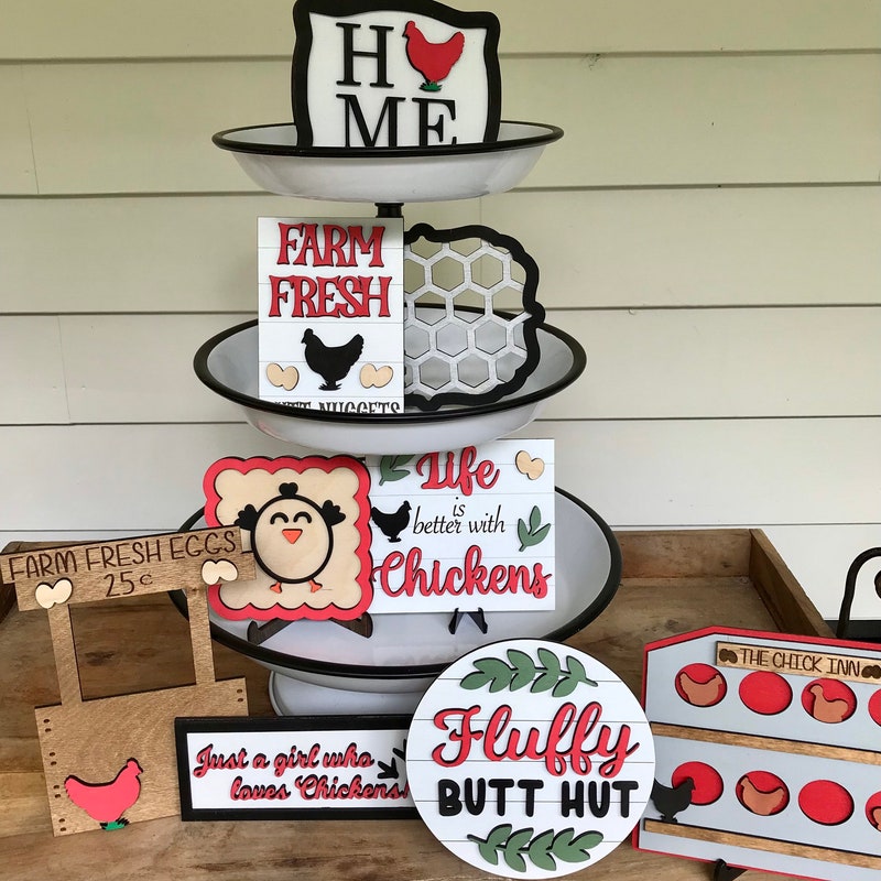 Chicken Decor - Etsy