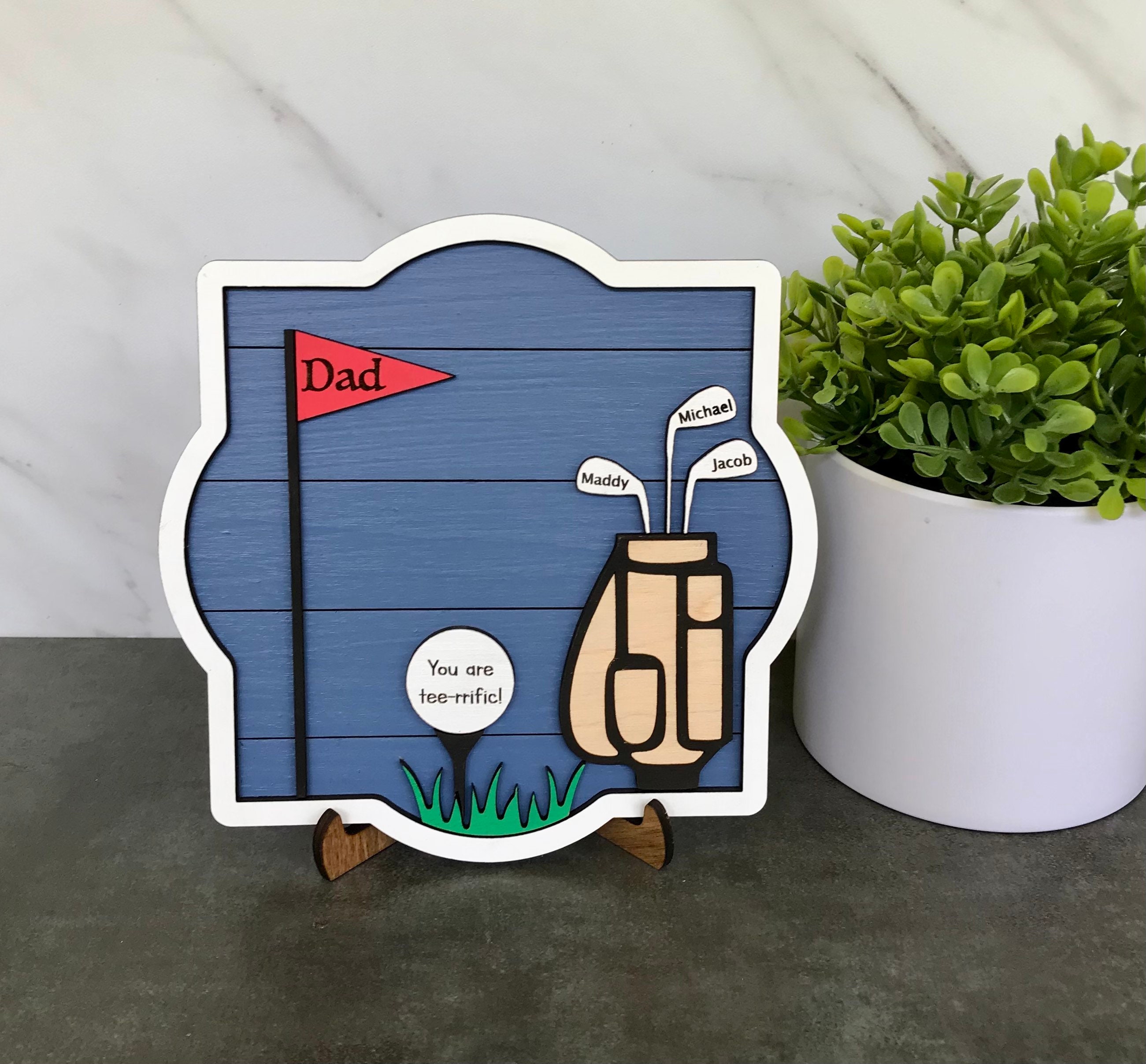 Golf Dad Gift Personalized Gift for Father's Day - Etsy