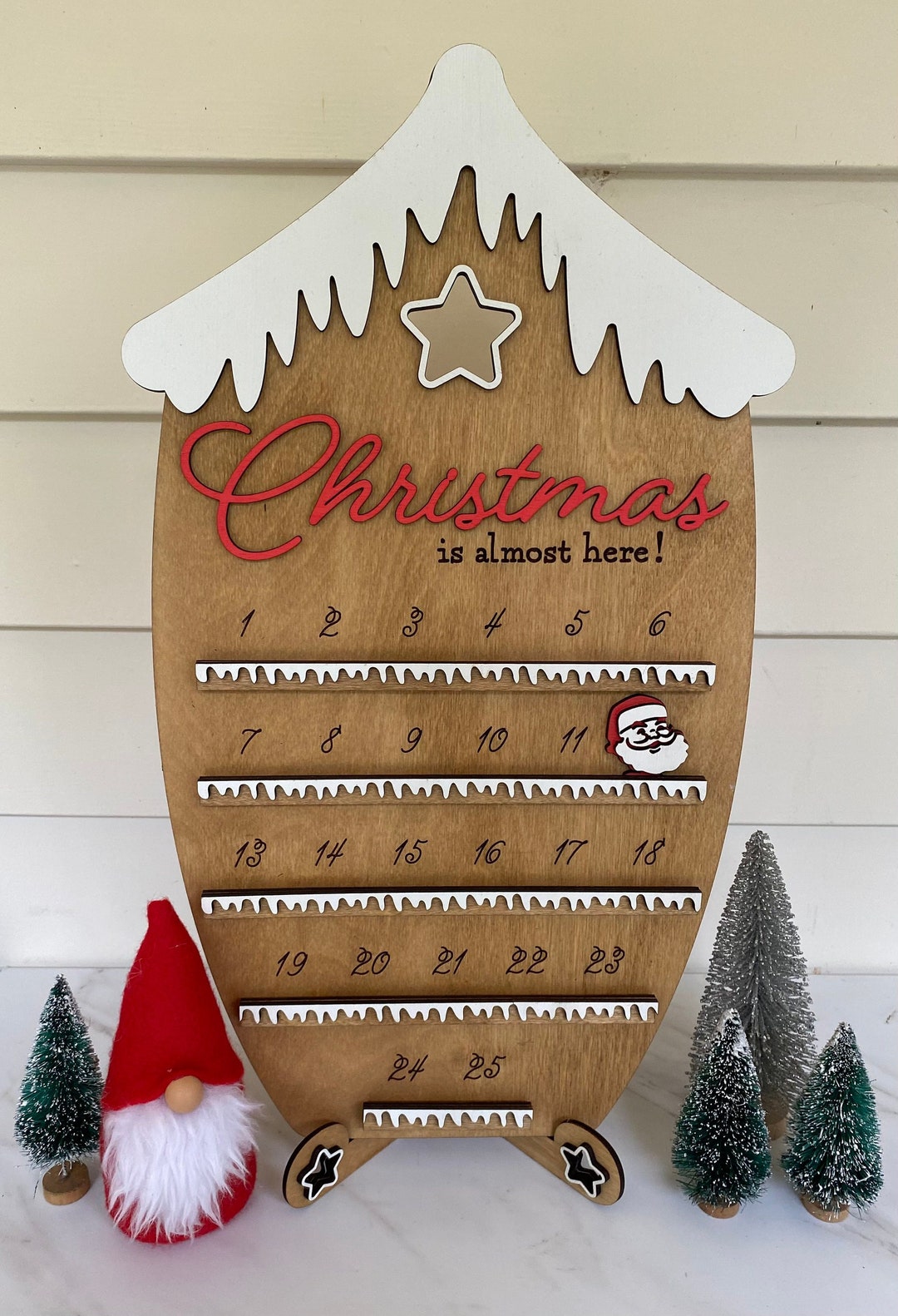 Christmas Countdown - Christmas Advent - Gingerbread Christmas ...