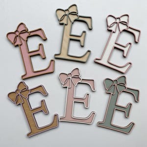 Bow Letters - Custom Name for Kids - Girl Room Decor - Bow Decor - Kids ...