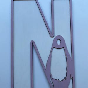 Penguin Letters - Custom Name for Kids - Kids Room Decor - Penguin Sign ...