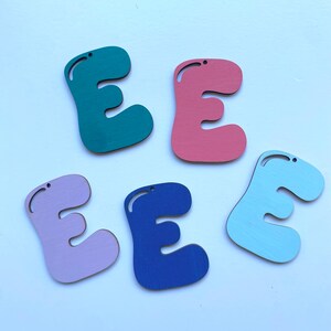 Bubble Shaped Custom Name Sign: Laser Cut Wood Letters - Etsy