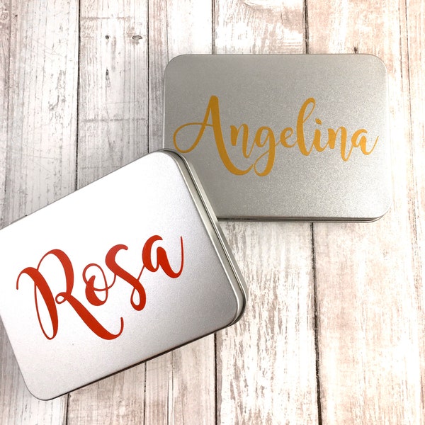 Personalized Tin Kits - Etsy