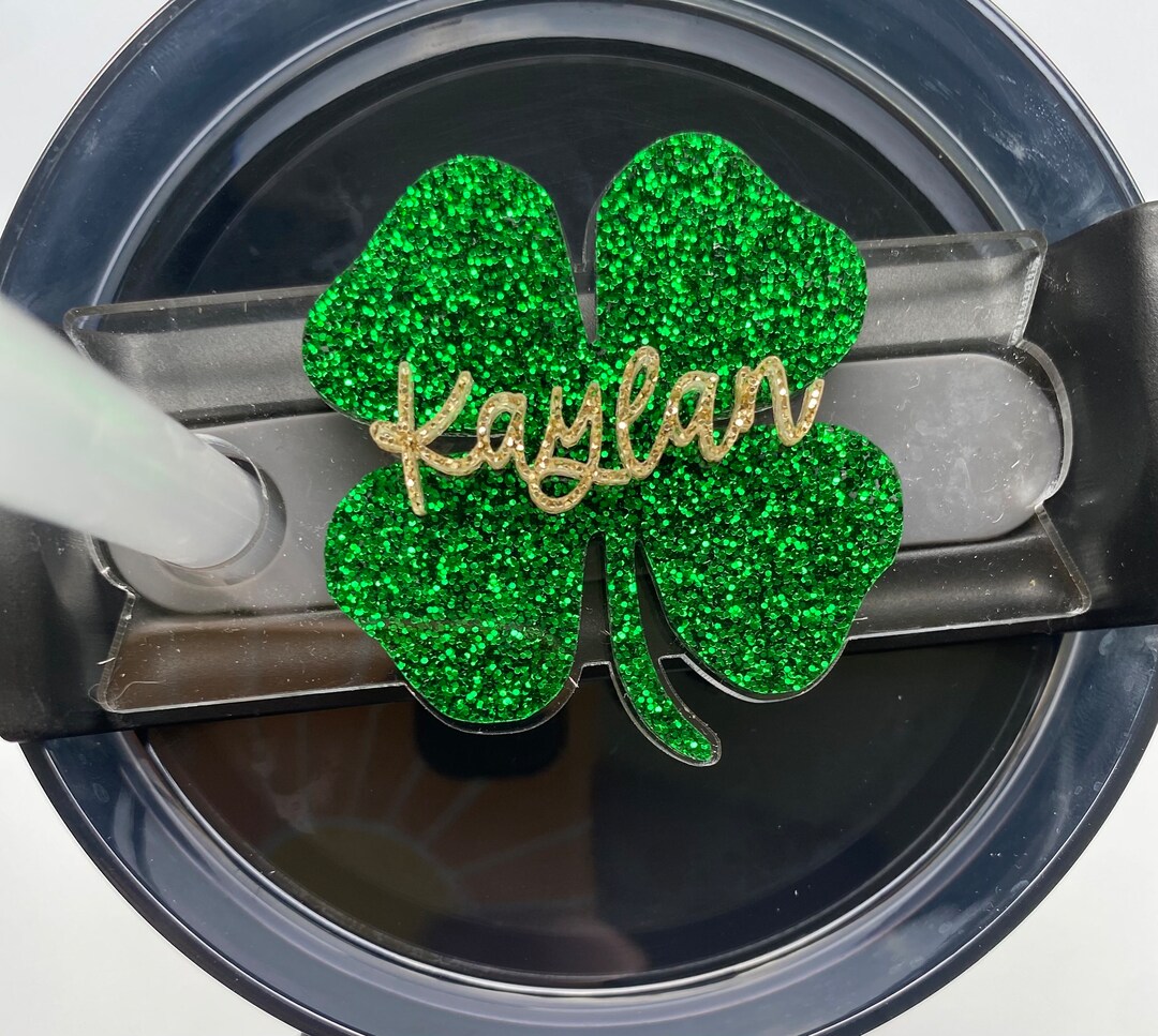 Shamrock Topper -st. Patrick's Day Tumbler Topper - Lucky Topper for 30 ...
