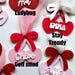 Personalized Cherry Valentine Tag: Acrylic Gift Basket Tag - Etsy