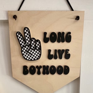 Happy Dude Signs- Skateboard Name Sign - Smiling Sign - Black and White ...