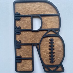 Personalized Football Letters: Sports Decor - Etsy
