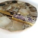 Agate Charcuterie Board Agate Gold Edged Cheese Board - Etsy Canada